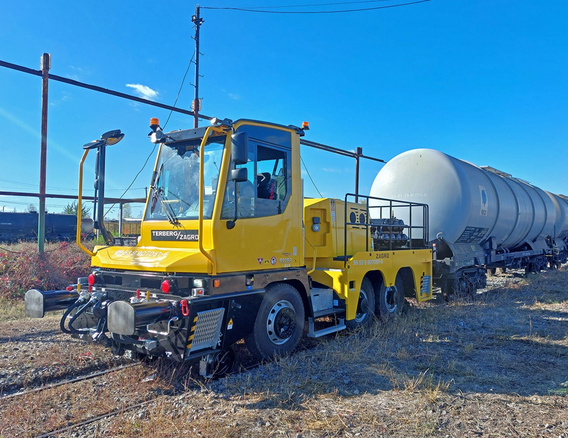 TERBERG/ZAGRO RR283 Road-Rail Shunter | Terberg Shunters